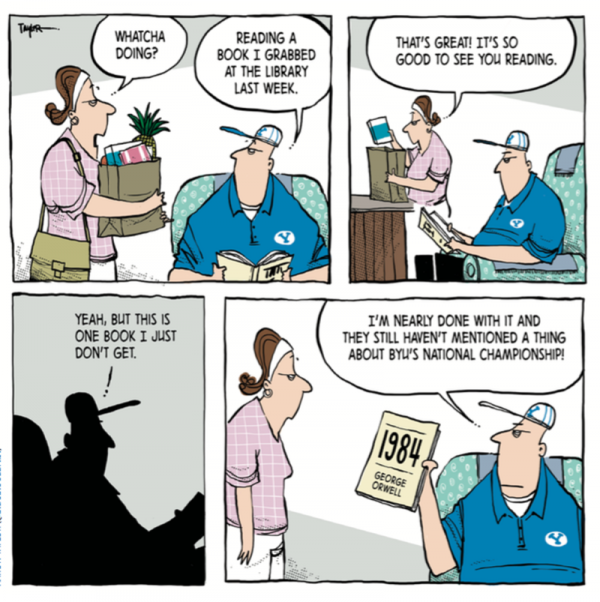 BYU Magazine's Collection of Cougar Comics Across the Years